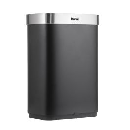 Sealey DH282 Sensor Bin 65L - Black/Stainless Steel Buyaparcel