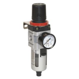 Sealey SA2001/FR Air Filter/Regulator with Gauge Buyaparcel
