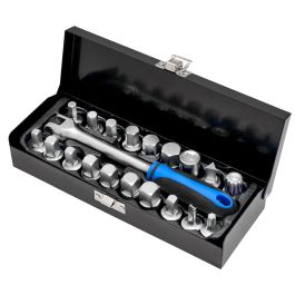 Draper 12396 Oil Drain Sump Plug Key Set, 3/8" Sq. Dr. (20 Piece ...