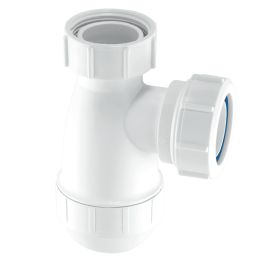 McAlpine E10 1"1/4 32mm Small Shallow Bottle Trap For Use With Basins ...