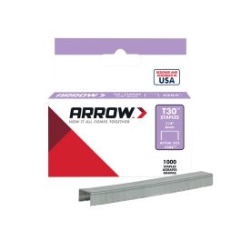 Arrow A304 T30 Staples 6mm (1/4in) (Box 1000) ARRT3014S Buyaparcel