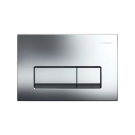 Geberit DELTA51 Gloss Chrome Dual Flush Plate DELTA 51 UP100 Concealed ...