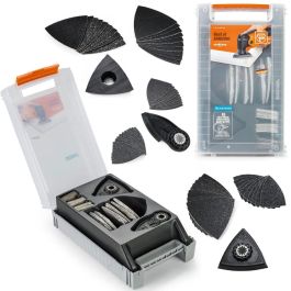 Fein Best of Sanding 63PC Multi Tool Set 35222967040 Starlock E-Cut ...