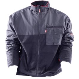 Makita 98P118 MW118 XL Work Fleece Black Red Makita Logo - EXTRA Large ...