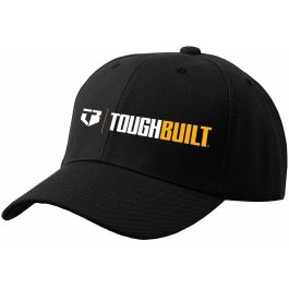 Toughbuilt Black Baseball Cap Hat Buyaparcel
