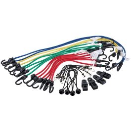 Draper 93447 Assorted Bungee Pack with Storage Case (28 Piece) Buyaparcel