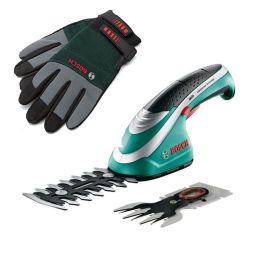Bosch ISIO 3 III Cordless Shrub Grass Shear Hedge Cutter Multi Tool Set ...